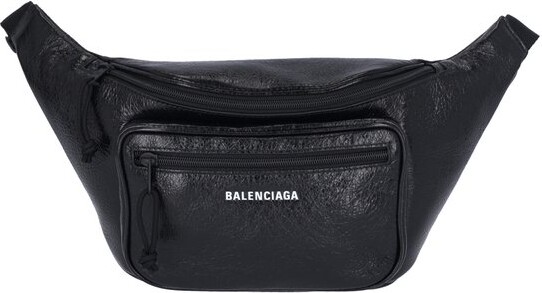 Balenciaga Logo Embossed Explorer Belt Bag - ShopStyle
