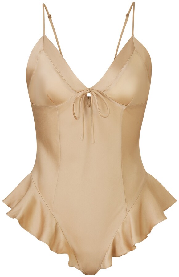 SKIMS Silk Teddy - ShopStyle Plus Size Intimates