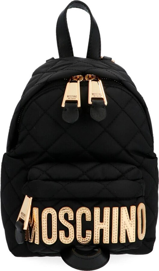 Moschino Logo backpack - ShopStyle