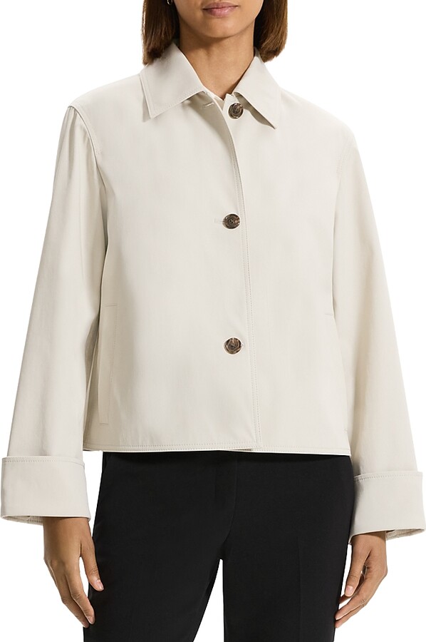 Theory Boxy Wide Cuff Jacket - ShopStyle