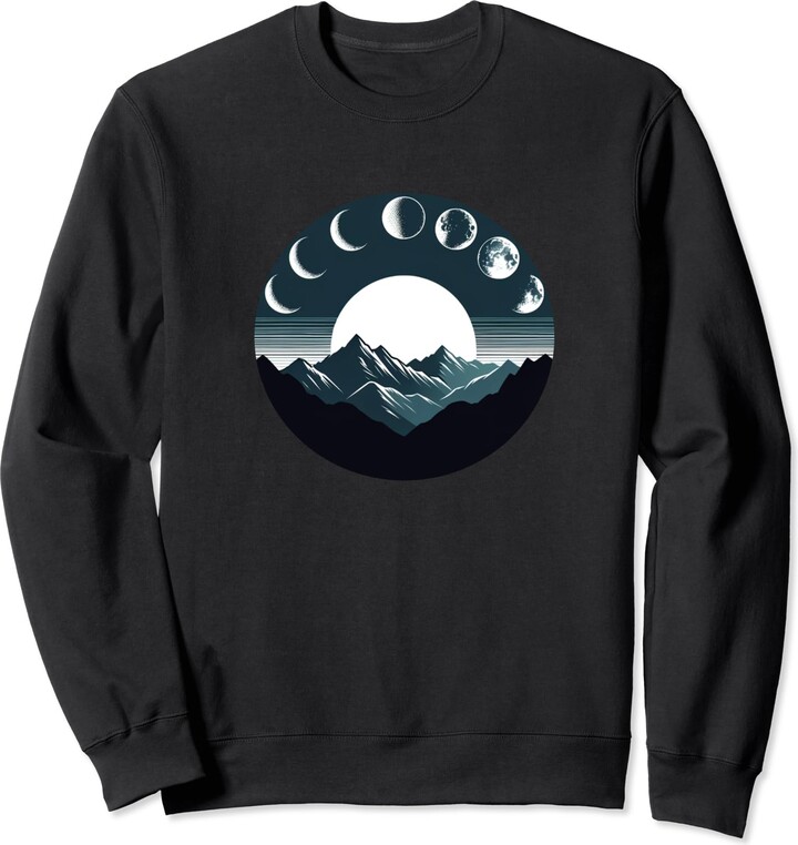 Moon Phase Design Astronomy Phases Of Moon Sweatshirt - ShopStyle T-shirts