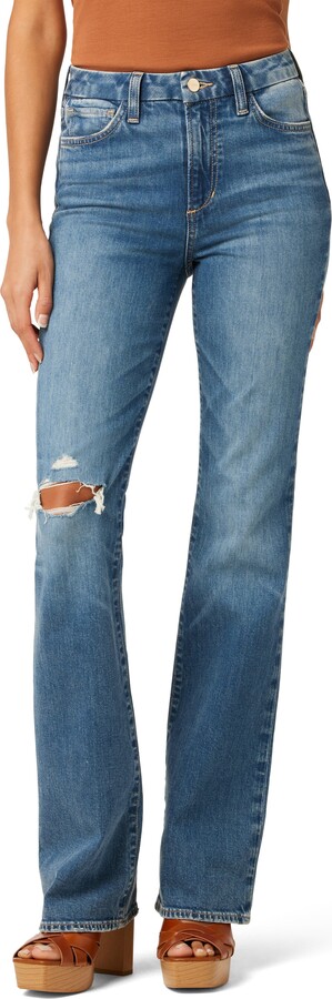 Joe's Jeans The Hi Honey Ripped Curvy Bootcut Jeans - ShopStyle