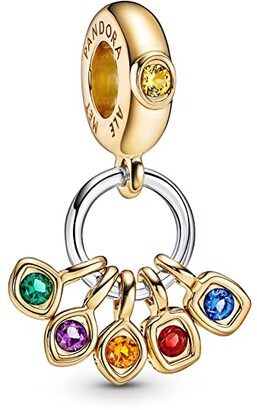 Pandora Marvel The Avengers Infinity Stones Dangle Charm - ShopStyle
