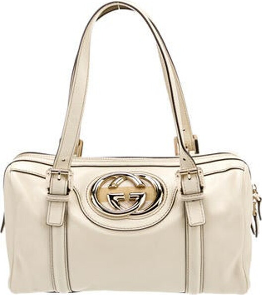 Gucci Medium Britt Boston Bag - ShopStyle