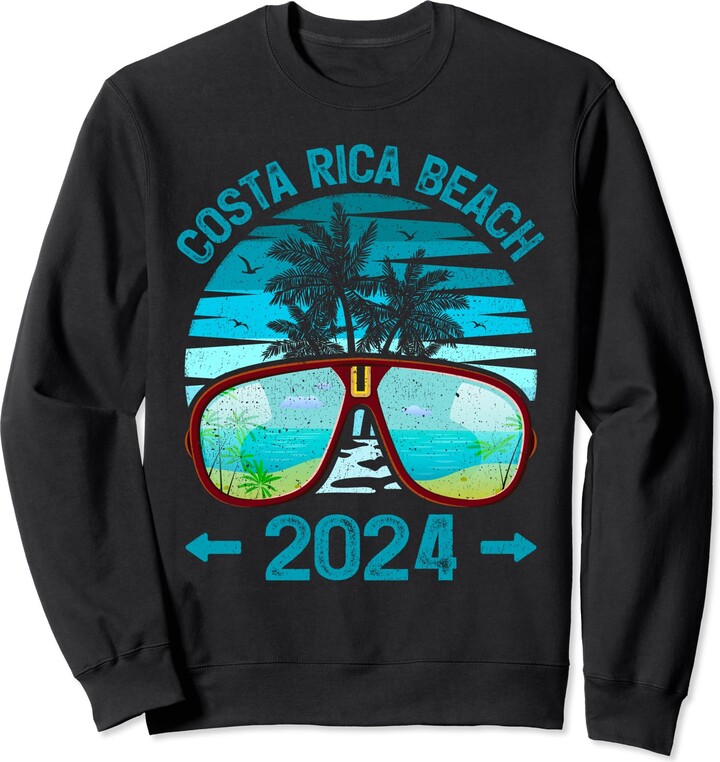 Costa Rica Beach 2024 Beach Vacation 2024 Vintage Palm Tree Costa Rica ...