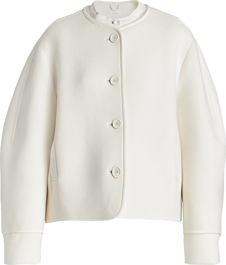 Chloé Wool-Blend Jacket - ShopStyle Blazers