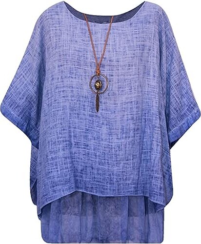 George Hilton New Ladies Italian Two Layer Plus Size Italian Linen ...