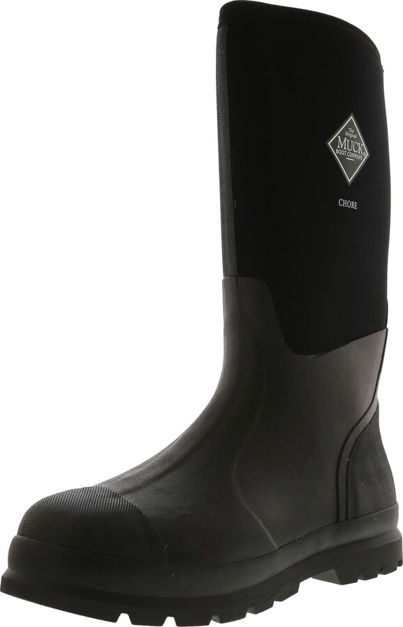 Muck Boots Unisex Chore Classic Hi Pull On Waterproof Wellington Boot ...