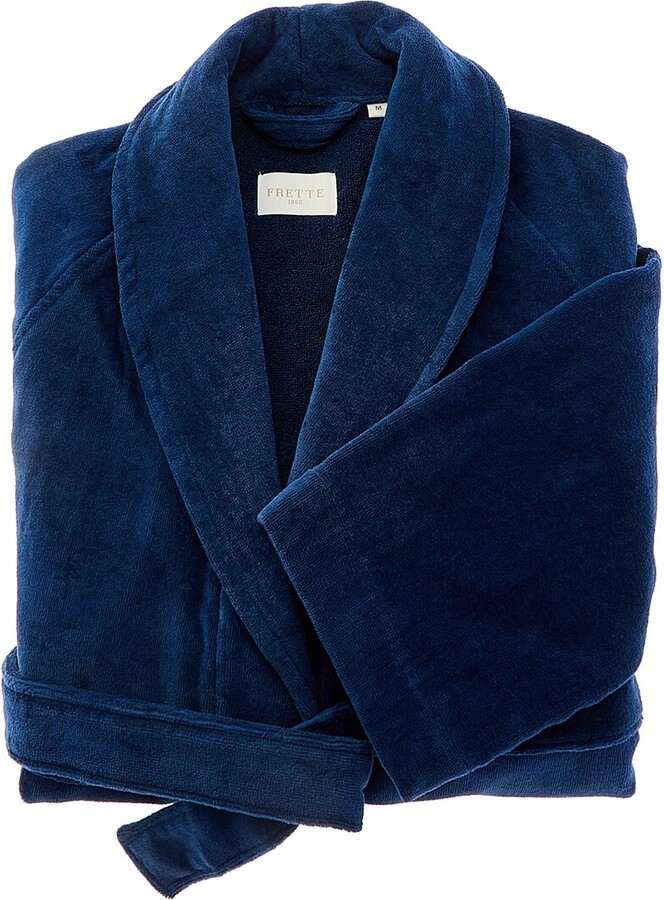 Frette Velour Shawl Collar Robe - ShopStyle