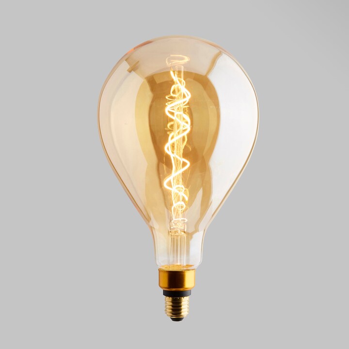 Dunelm Status 6.5 Watt PS165 ES 28cm Dimmable Spiral Filament XL Bulb ...