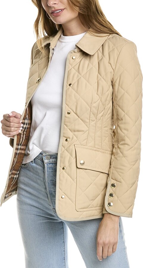 Burberry Diamond Quilted Jacket - ShopStyle