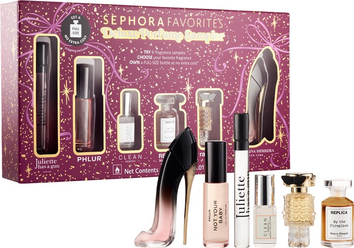 Sephora Favorites Deluxe Mini Perfume Sampler Set with Redeemable ...