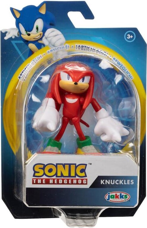Jakks Pacific Sonic the Hedgehog 2.5" Inch Figure Wave 10 - Knuckles ...