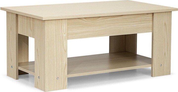 Coffee Table with Lift-up Desktop and Hidden Storage - ShopStyle