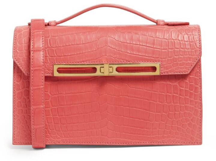 Llora Crocodile Emma Cross-Body Bag - ShopStyle