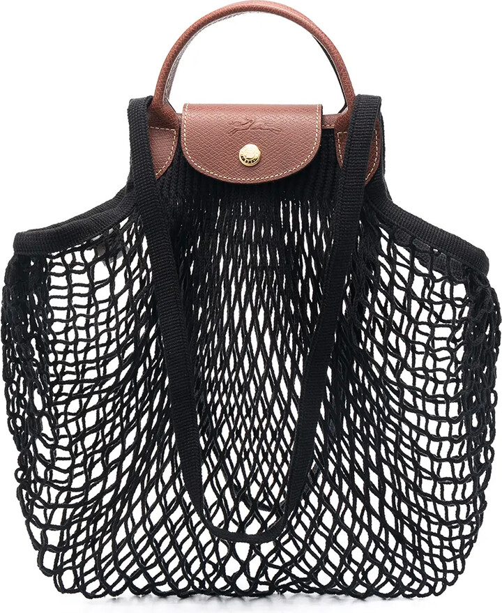 Longchamp Le Pliage Filet mesh bag - ShopStyle