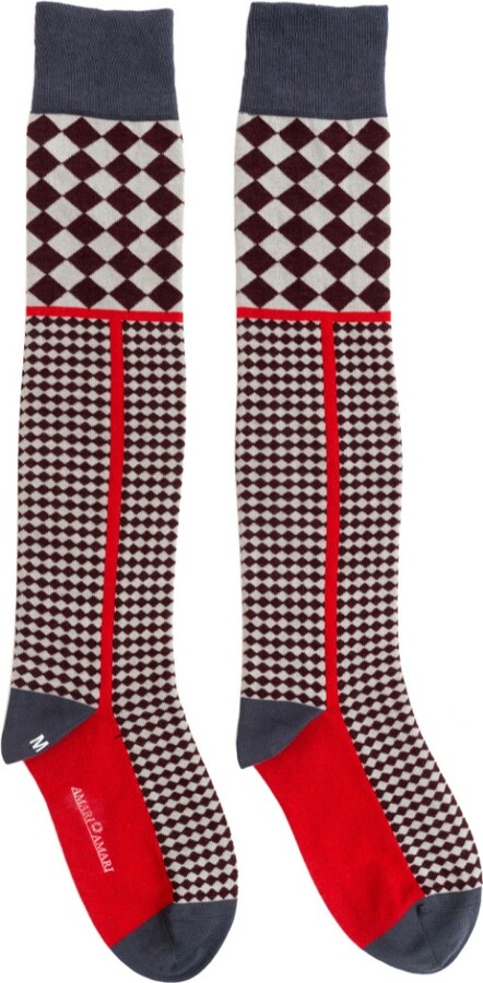 Amari Amari - Megan Red - ShopStyle Socks