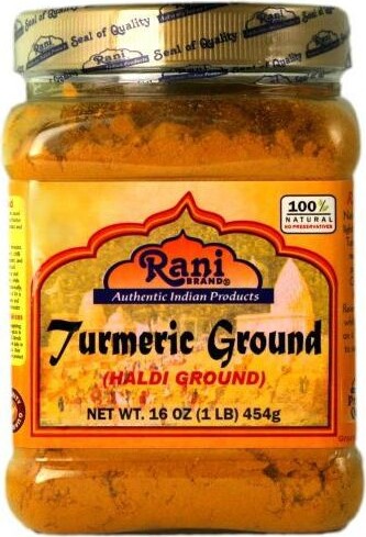 Rani Brand Authentic Indian Foods Turmeric (Haldi) Root Powder (High ...