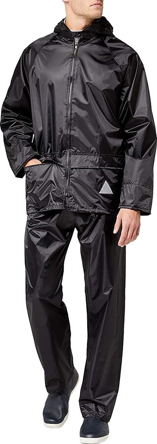 Result Mens Heavyweight Waterproof Rain Suit (Jacket & Trouser Suit) (M ...