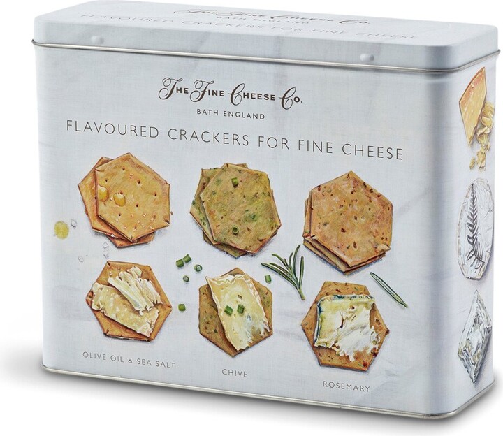 The Fine Cheese Co Flavoured Cracker Tin 375g - ShopStyle Food & Beverage
