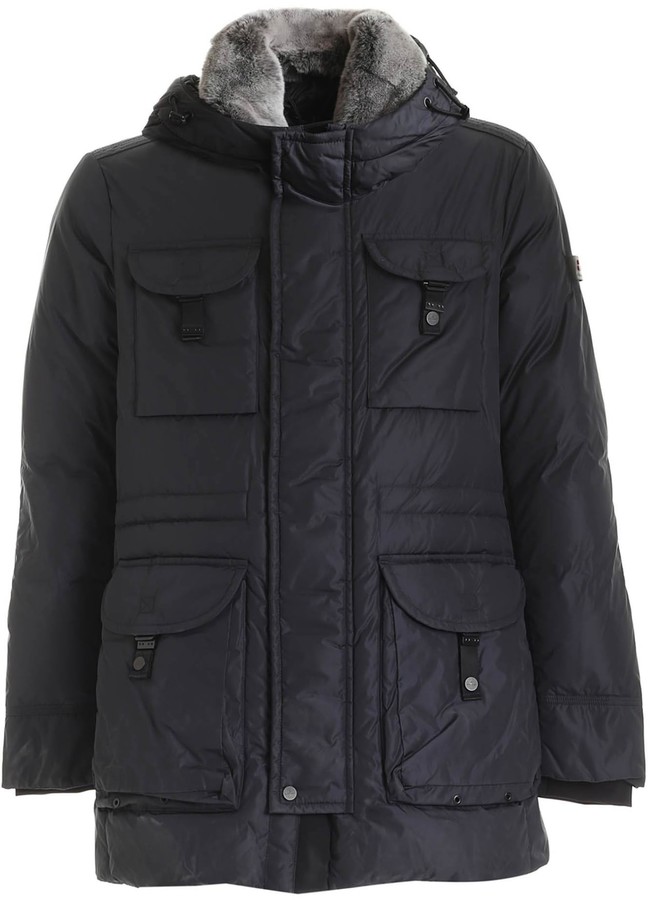 Peuterey Field Jacket In Iridescent Fabric - ShopStyle Outerwear