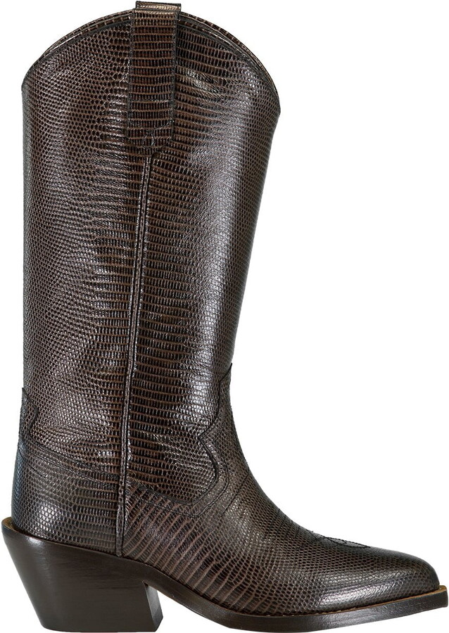Dorothee Schumacher Textured Luxe Cowboy Boot - ShopStyle