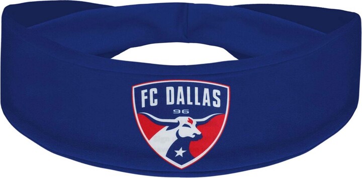 Vertical Athletics Blue Fc Dallas Primary Logo Cooling Headband ...