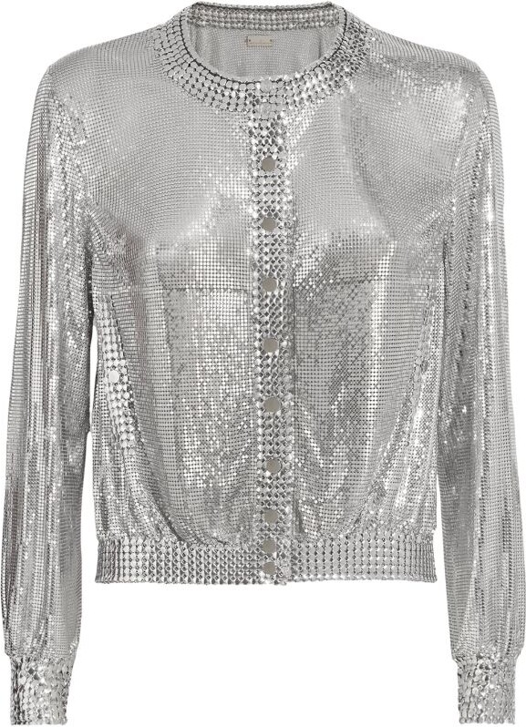 Rabanne Chainmail Bomber Jacket - ShopStyle