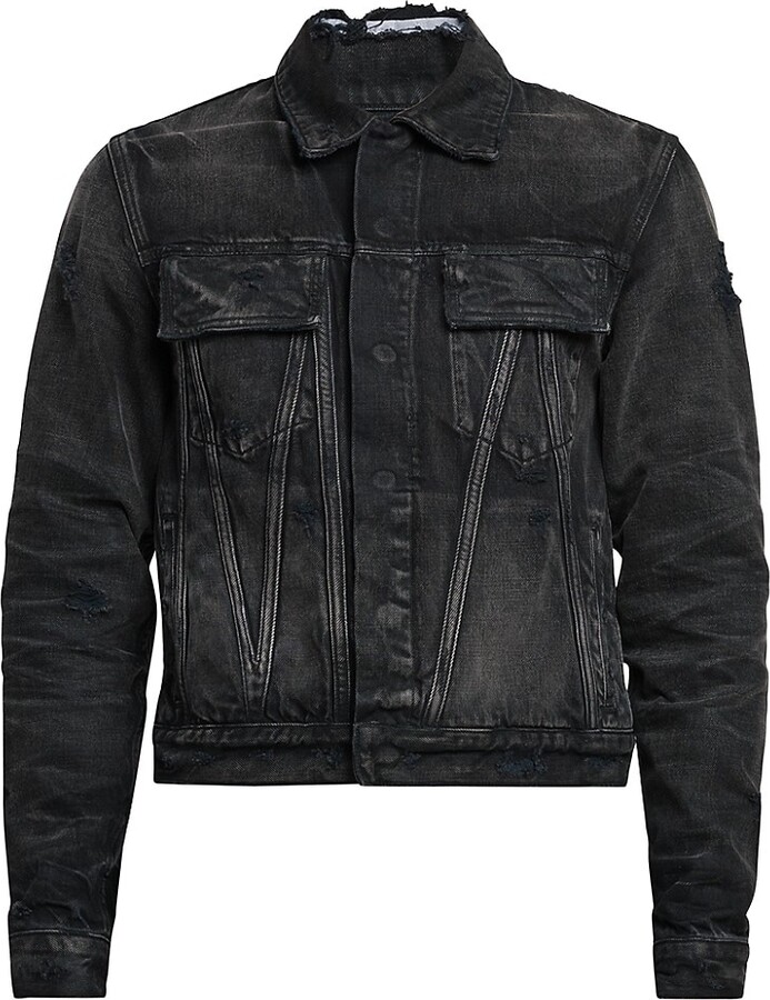 Amiri Denim MA Trucker Jacket - ShopStyle