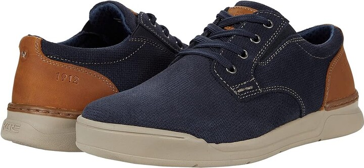 Nunn Bush Kore Tour 2.0 Plain Toe Oxford (Navy Multi) Men's Shoes ...