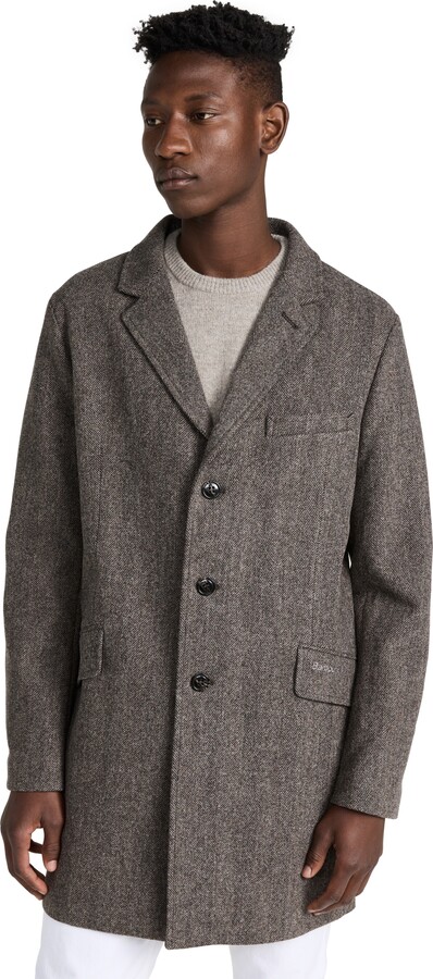 Barbour Hendon Crombie Wool Overcoat - ShopStyle Raincoats & Trench Coats