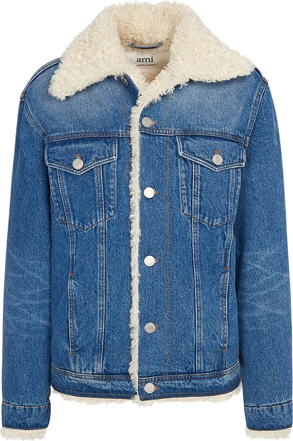 AMI Paris Denim jacket - ShopStyle