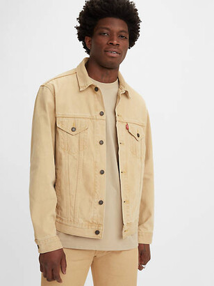 Levi's Vintage Relaxed Fit Trucker Jacket - Men's - Tan Rinse - ShopStyle