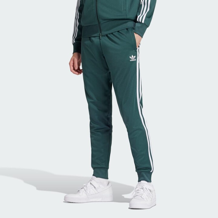 adidas Adicolor Classics SST Track Pants Mineral Green XS Mens - ShopStyle