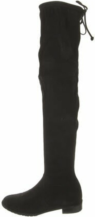 Stuart Weitzman Suede Riding Boots - ShopStyle