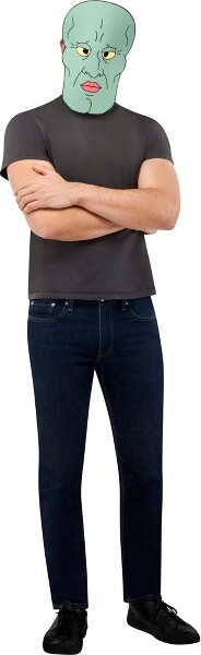 Rubie's Costume Co Spongebob Squarepants: Handsome Squidward Adult Mask ...