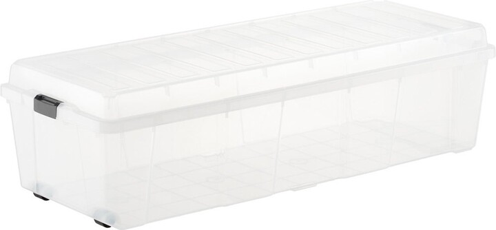 Container Store Iris 44 gal. Storage Tote w/ Wheels Clear - ShopStyle ...