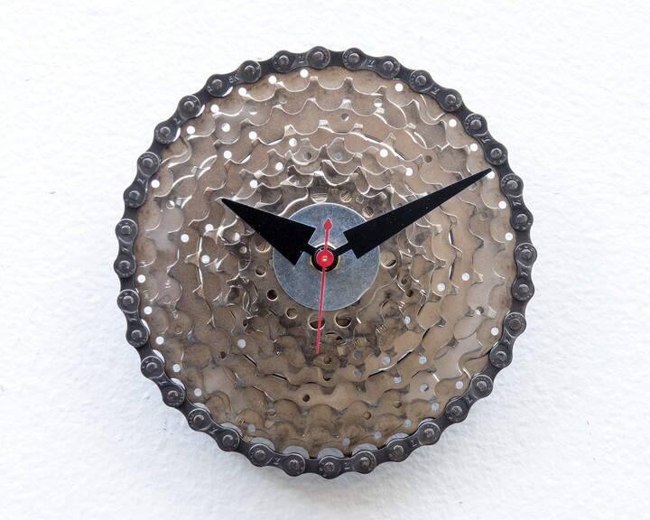Etsy Bicycle Gear Clock, Cycle, Chain, Sprocket, Recycle, Bike ...