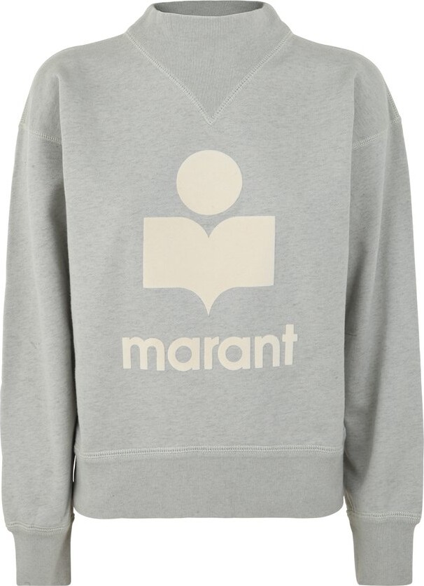 Etoile Isabel Marant Logo-Printed Sweatshirt - ShopStyle