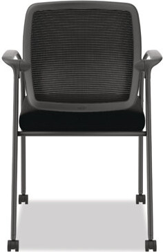 HON Nucleus Series Recharge Guest Chair, Supports Up to 300 lb,Black ...