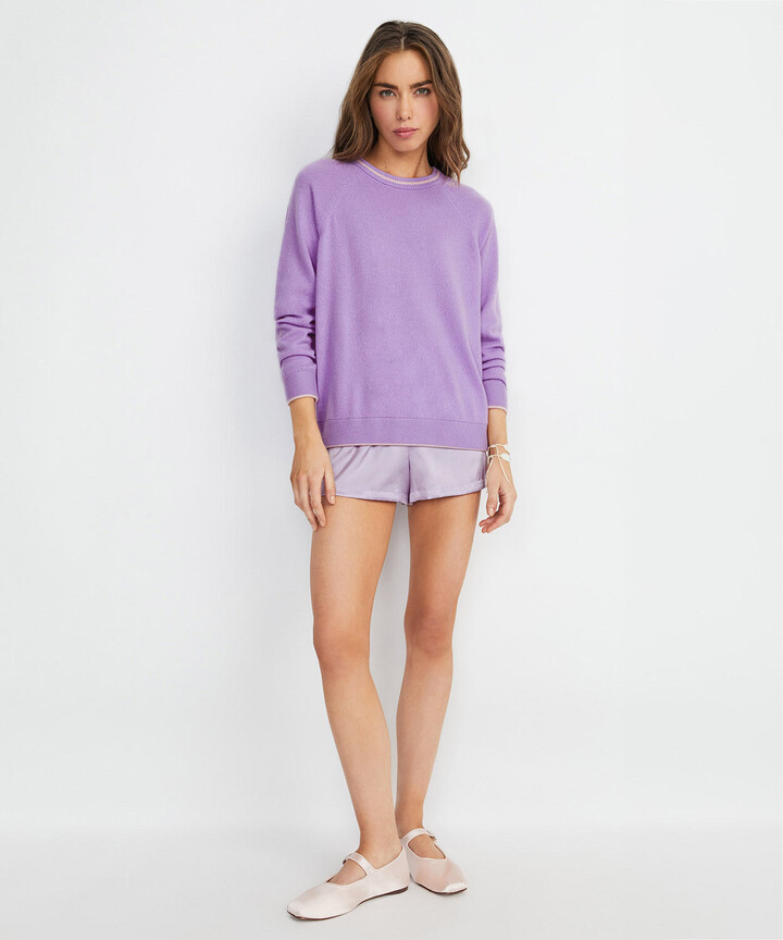 Alice + Olivia A+o X Big Feelings Michelle Crew - ShopStyle Tops