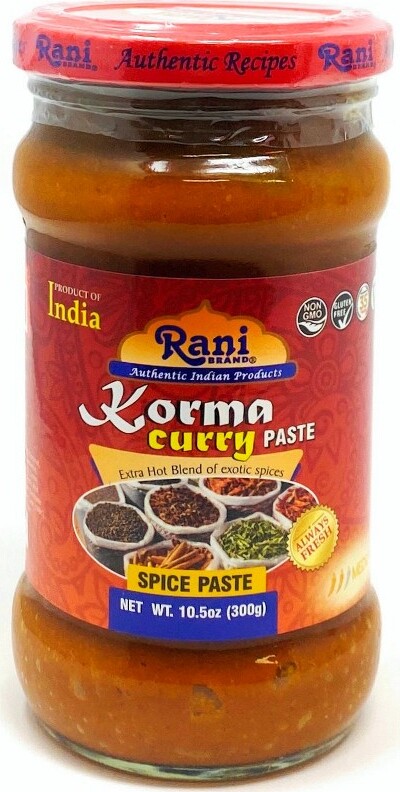 Rani Brand Authentic Indian Foods Korma Curry Cooking Spice Paste 10 ...