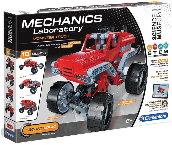 Science Museum Clementoni Mechanics Laboratory - Monster Trucks ...