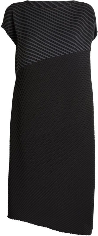 Issey Miyake Plaster Pleats Midi Dress - ShopStyle