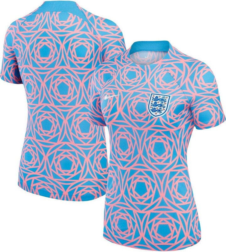 Nike Women's Pink England Women's National Team 2023 Pre-Match Top ...