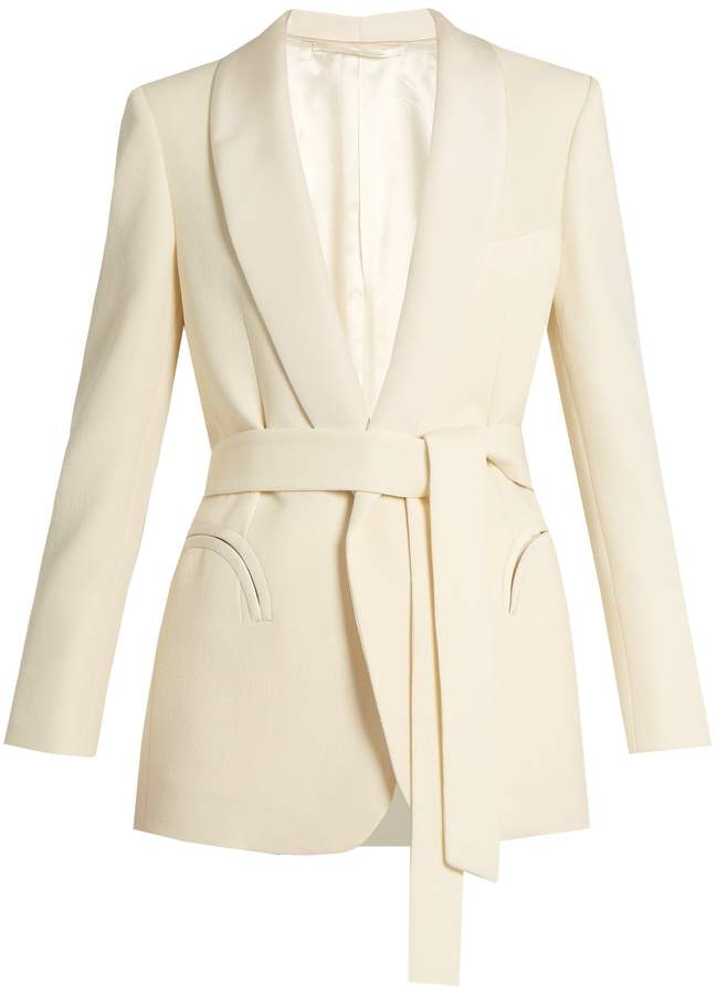 BLAZÉ MILANO Midnight Smoking Resolute wool blazer - ShopStyle Casual ...