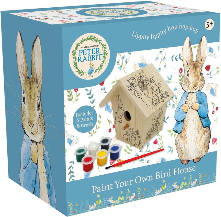 Peter Rabbit Paint Your Own Birdhouse - ShopStyle Baskets & Boxes