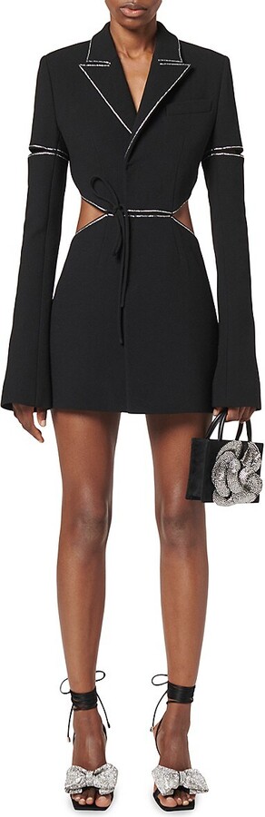 MACH & MACH Blazer Cut-Out Minidress - ShopStyle