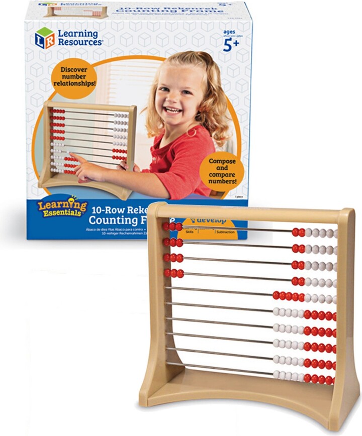 Learning Resources 10-Row Rekenrek Counting Frame - ShopStyle Board Games