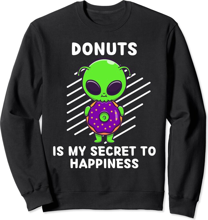 Kawaii Alien Donuts Is My Secret To Happiness Cute Alien Donuts Is My ...